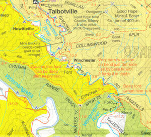 Dargo Wonnangatta Adventure Map Rooftop Waterproof - Maps, Books ...