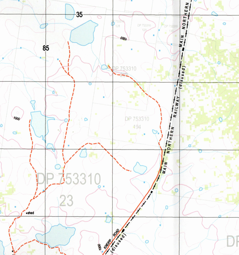 Dundee 1-25,000 NSW Topographic Map - Maps, Books & Travel Guides
