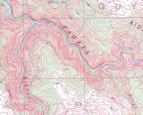 Ebor 1-25,000 NSW Topographic Map - Maps, Books & Travel Guides