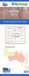 Eildon 1-50,000 Vicmap - Maps, Books & Travel Guides
