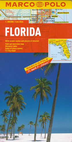 Florida Map Marco Polo - Maps, Books & Travel Guides