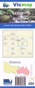 Geehi 1-50,000 Vicmap - Maps, Books & Travel Guides