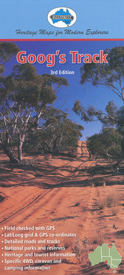 Googs Track Map Westprint - Maps, Books & Travel Guides
