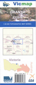 Granya 1-50,000 Vicmap Topographic Map 8325-N - Maps, Books & Travel Guides