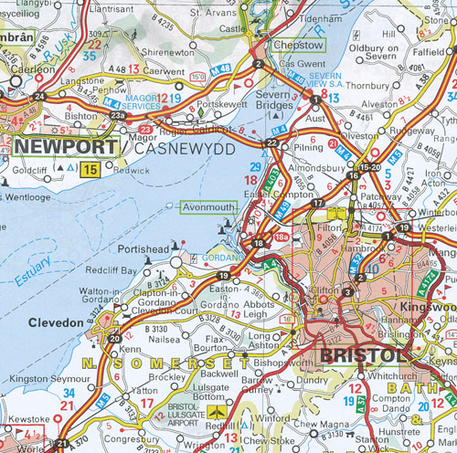 Great Britain and Ireland Main Roads Atlas Michelin 2013 - Maps, Books ...