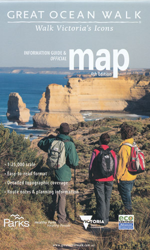Great Ocean Walk Map Parks Victoria - Maps, Books & Travel Guides