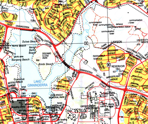 Hall 1-25,000 NSW Topographic Map - Maps, Books & Travel Guides