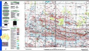 Hermannsburg 1-250,000 Topographic Map - Maps, Books & Travel Guides