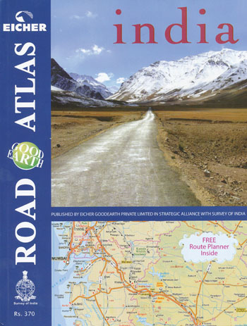 India Road Atlas Eicher - Maps, Books & Travel Guides