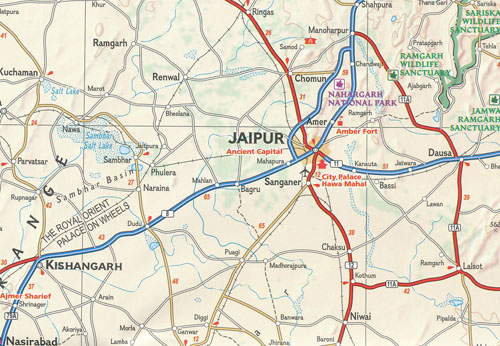 India Northwest Map National Geographic - Maps, Books & Travel Guides