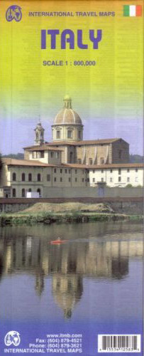 Italy Map ITMB - Maps, Books & Travel Guides
