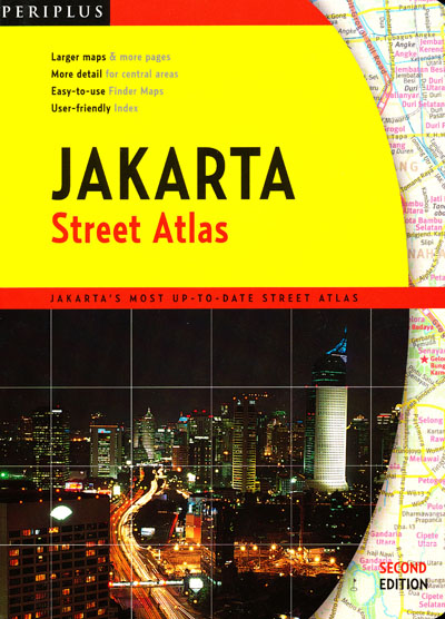 Jakarta Street Atlas Periplus - Maps, Books & Travel Guides