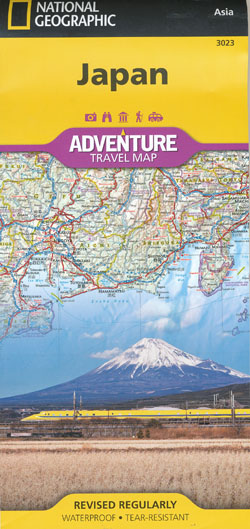 Japan Map National Geographic Folded - Maps, Books & Travel Guides