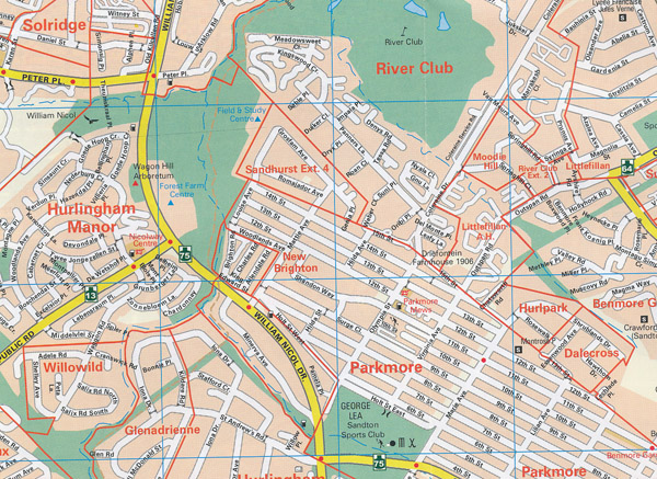 Johannesburg Randburg Sandton Map Mapstudio Maps Books Travel Guides Johannesburg Randburg Sandton Map Mapstudio Maps Books Travel Guides
