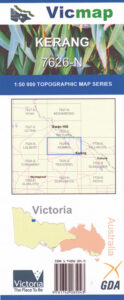 Kerang 1-50,000 Vicmap - Maps, Books & Travel Guides