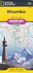 Khumbu Map National Geographic - Maps, Books & Travel Guides