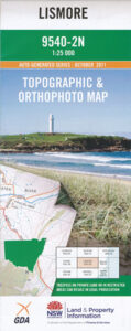 Lismore 1-25,000 NSW Topographic Map - Maps, Books & Travel Guides