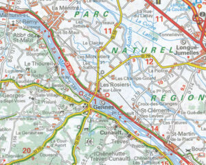 Loire Valley Map 517 Michelin - Maps, Books & Travel Guides