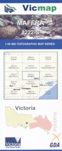 Maffra 1-50,000 Vicmap - Maps, Books & Travel Guides