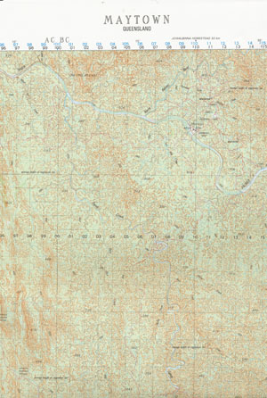 Maytown 1-100,000 Queensland - Maps, Books & Travel Guides