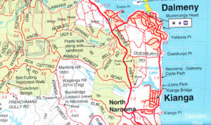 Merimbula Bermagui Adventure Map Rooftop - Maps, Books & Travel Guides