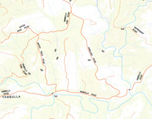 Mount Imlay 1-25,000 NSW Topographic Map - Maps, Books & Travel Guides