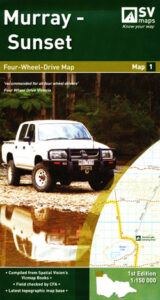 Murray Sunset 4WD Map 1 Spatial Vision - Maps, Books & Travel Guides