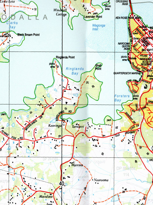 Narooma 1-25,000 NSW Topographic Map - Maps, Books & Travel Guides