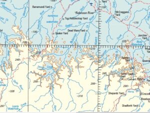 Newcastle Waters 1-1,000,000 Topographic Map Geoscience Australia ...