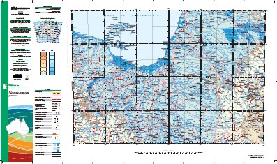 Normanton 1-1,000,000 Topographic Map Geoscience Australia - Maps ...