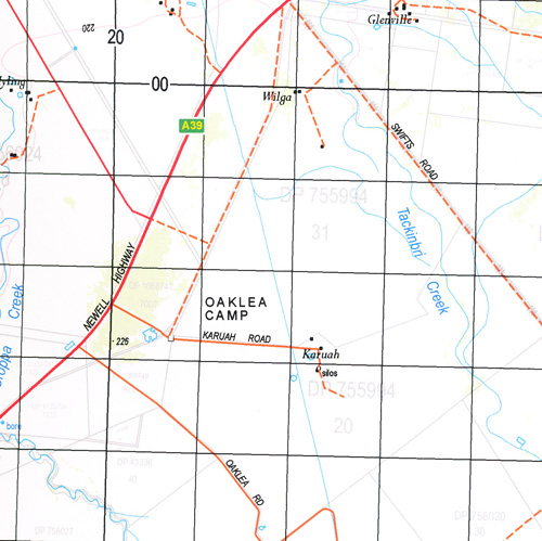 North Star 1-50,000 NSW Topographic Map - Maps, Books & Travel Guides