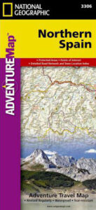 Northern Spain Map National Geographic Folded - Maps, Books & Travel Guides