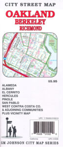 Oakland Map GM Johnson - Maps, Books & Travel Guides