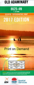 Old Adaminaby 1-25,000 NSW Topographic Map - Maps, Books & Travel Guides
