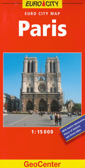 Paris Map Geocenter - Maps, Books & Travel Guides