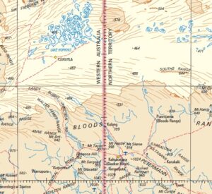 Petermann Range 1-1,00,0000 Topographic Map Geoscience Australia - Maps ...