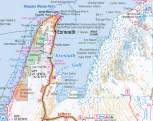 Pilbara and the Coral Coast Map Hema Ed 9 - Maps, Books & Travel Guides