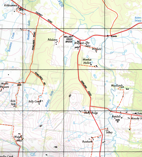 Robertson 1-25,000 NSW Topographic Map - Maps, Books & Travel Guides