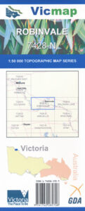 Robinvale 1-50,000 Vicmap - Maps, Books & Travel Guides
