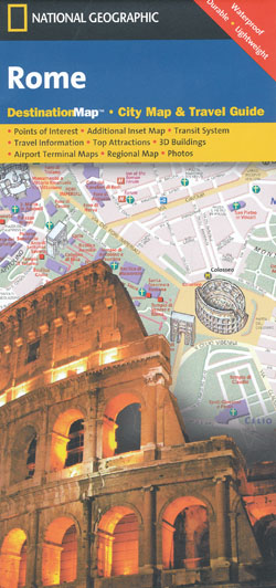 Rome Map National Geographic - Maps, Books & Travel Guides