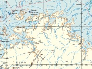 Roper River 1-1,000,000 Topographic Map Geoscience Australia - Maps ...