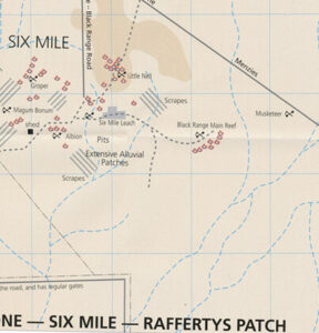 Sandstone Six Mile Raffertys Patch Goldfield Gold Relics Map - Maps ...