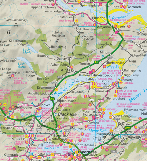 Touring Map Scotland