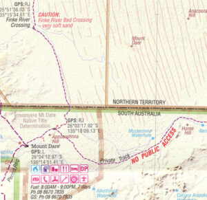 Great Desert Tracks Simpson Desert Map Hema Ed 8 - Maps, Books & Travel ...