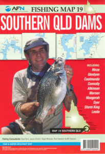 Southern QLD Dams Fishing Map 19 AFN - Maps, Books & Travel Guides