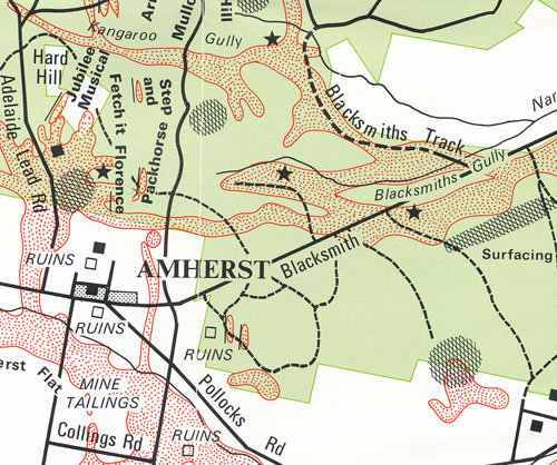 Talbot Amherst Gold Relic Map - Maps, Books & Travel Guides