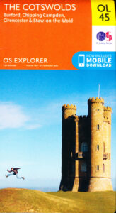 The Cotswolds Map OL45 Ordnance Survey - Maps, Books & Travel Guides