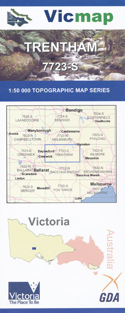 Trentham 1-50,000 Vicmap - Maps, Books & Travel Guides