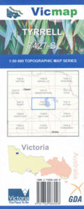 Tyrrell 1-50,000 Vicmap - Maps, Books & Travel Guides