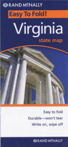 Virginia Map Rand McNally Laminated - Maps, Books & Travel Guides